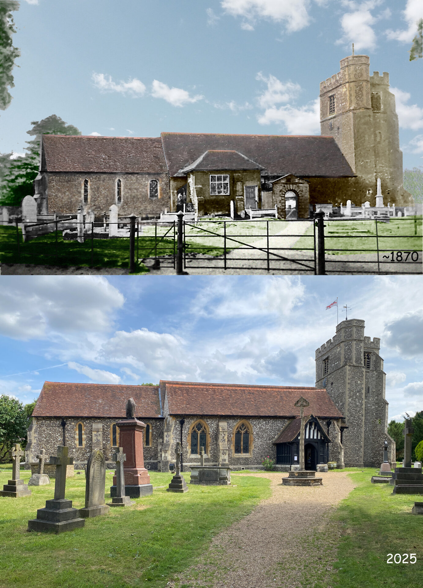 Bushey Then & Now - Bushey & District